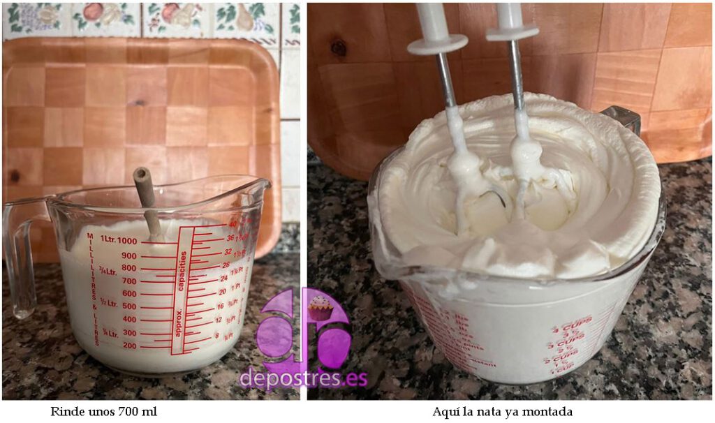 COMO HACER NATA O CREMA DE LECHE CON MANTEQUILLA Y LECHE - Depostres