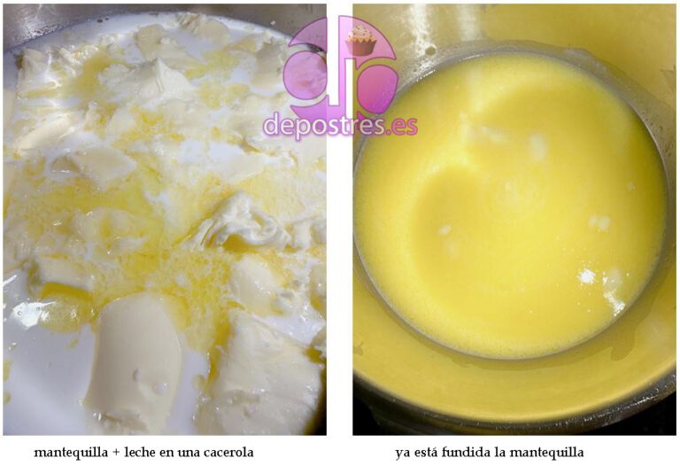 COMO HACER NATA O CREMA DE LECHE CON MANTEQUILLA Y LECHE - Depostres